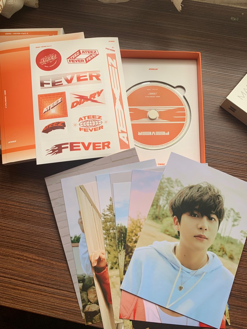 ATEEZ ZERO FEVER PART 3 ALBUM, Hobbies & Toys, Collectibles ...