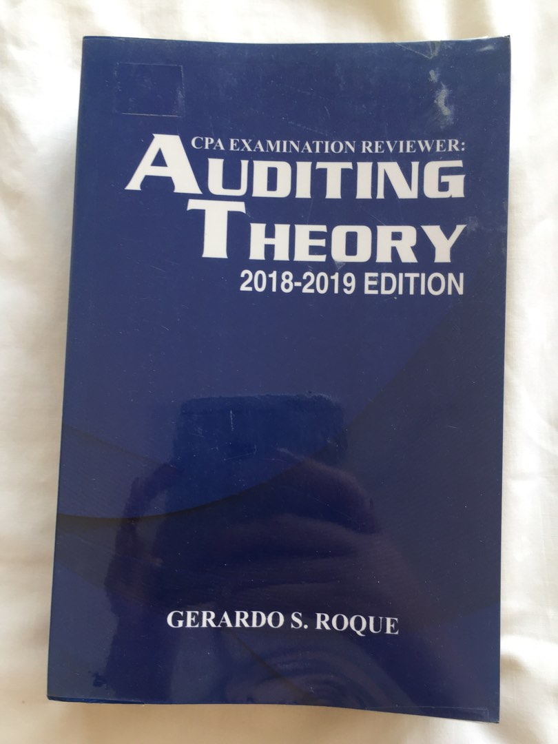 AUTHENTIC Auditing Theory Roque 2018-2019, Hobbies & Toys, Books ...