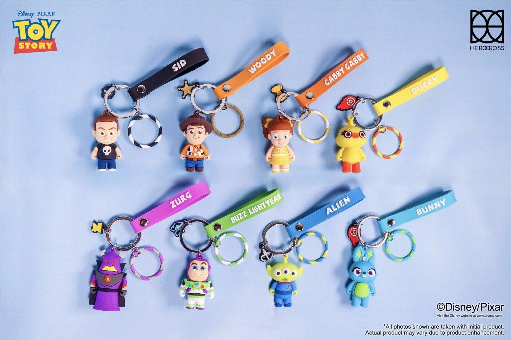 Authentic Disney Pixar Toy Story keychain with strap figure figurine ...