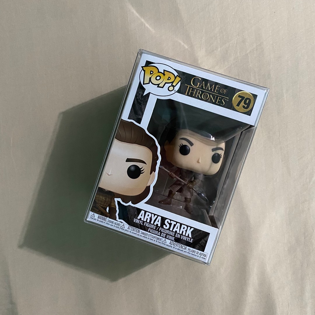 Authentic Funko Pop Arya Stark from Filbar's with BOSS Protector ...