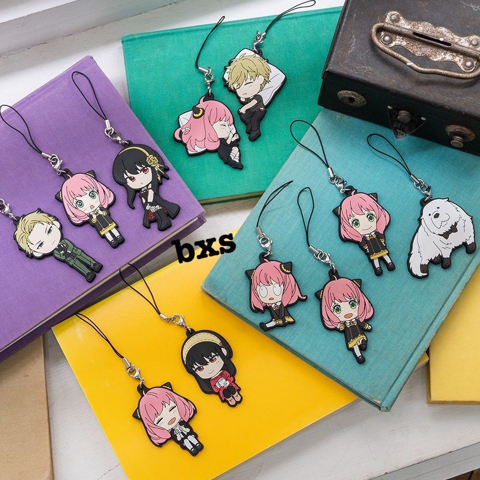 Authentic Spy X Family Mission Start! Ver. 1.5 Kuji Rubber charm ...