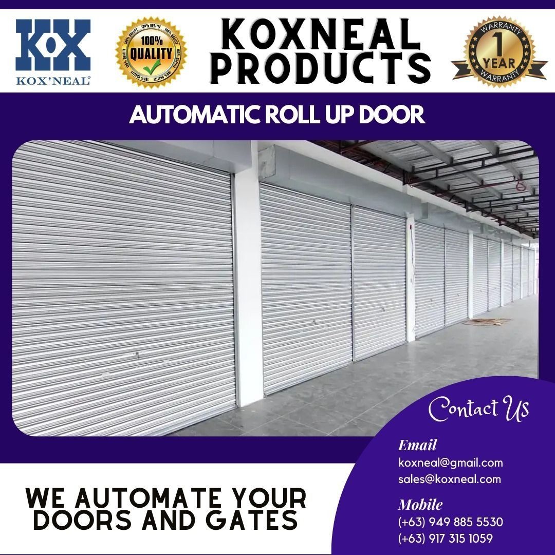 AUTOMATIC ROLL UP DOOR, Furniture & Home Living, Security & Locks ...