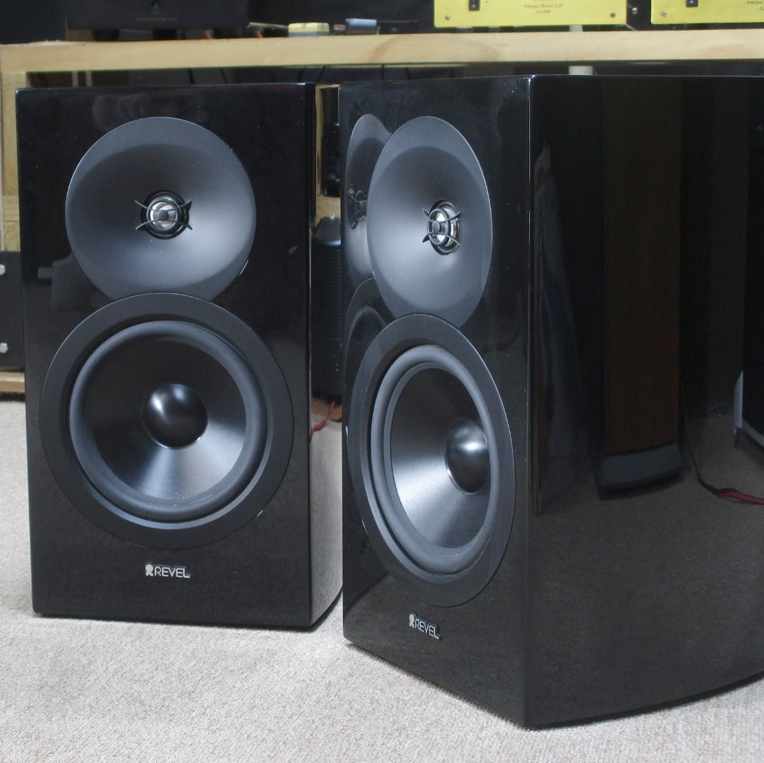 Award Winning Monitor Bookshelf Speakers Audiophile Revel Concerta 2 ...