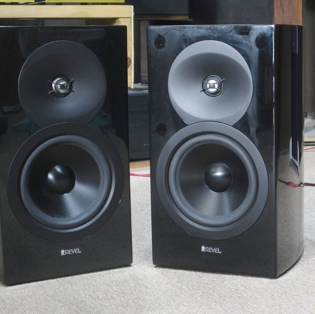 Award Winning Monitor Bookshelf Speakers Audiophile Revel Concerta 2 ...