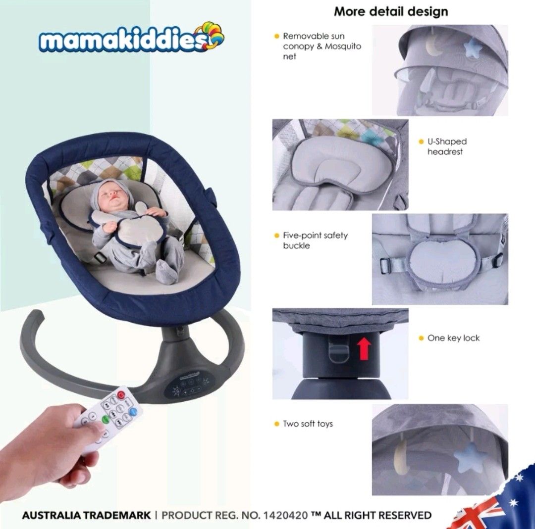 Baby Rocker (Automatic), Babies & Kids, Infant Playtime on Carousell