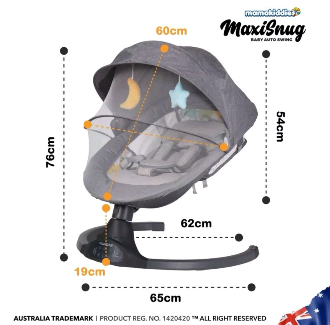 Baby Rocker (Automatic), Babies & Kids, Infant Playtime on Carousell