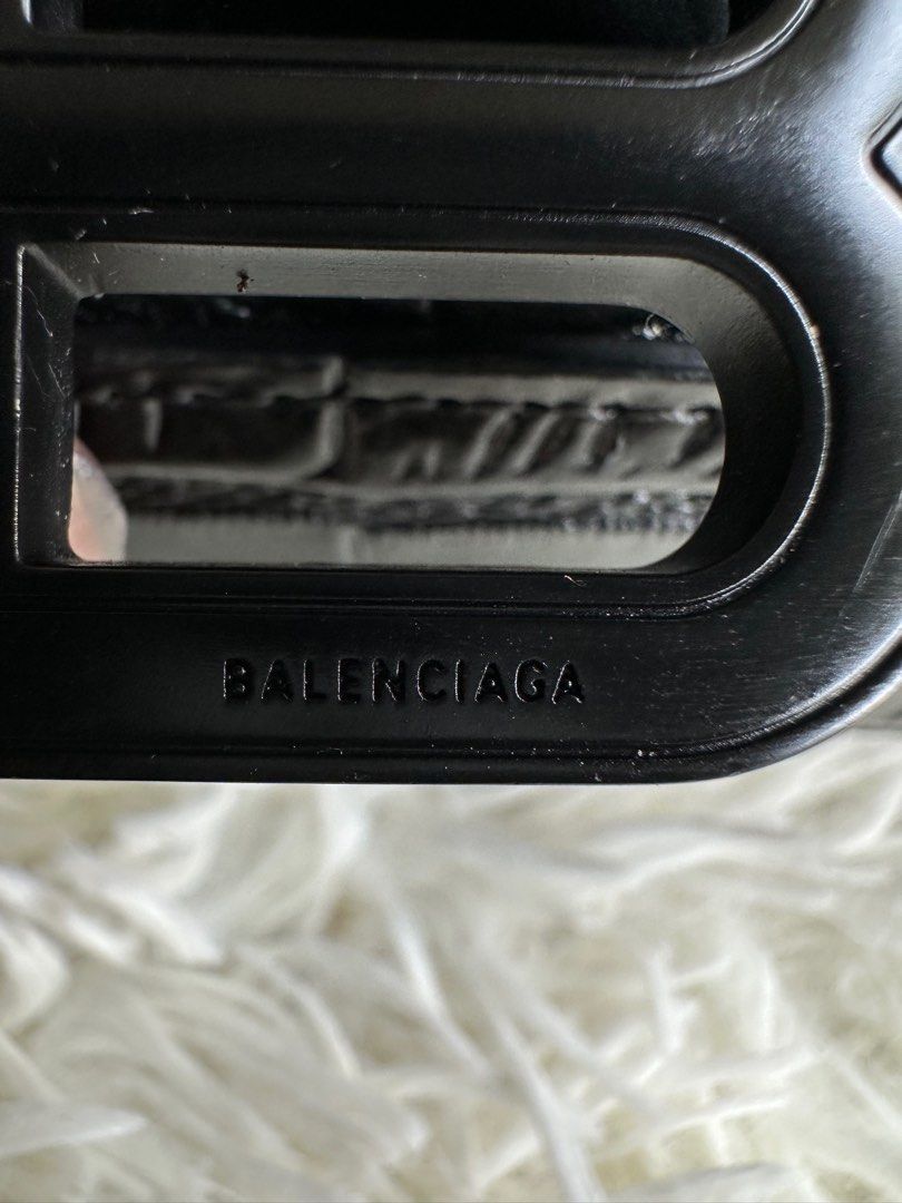 Balenciaga Hourglass Crocs Small On Carousell