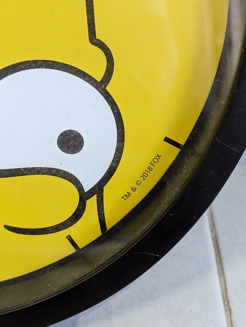 BART SIMPSON JAM DINDING WALL CLOCK, Hobbies & Toys, Toys & Games on ...
