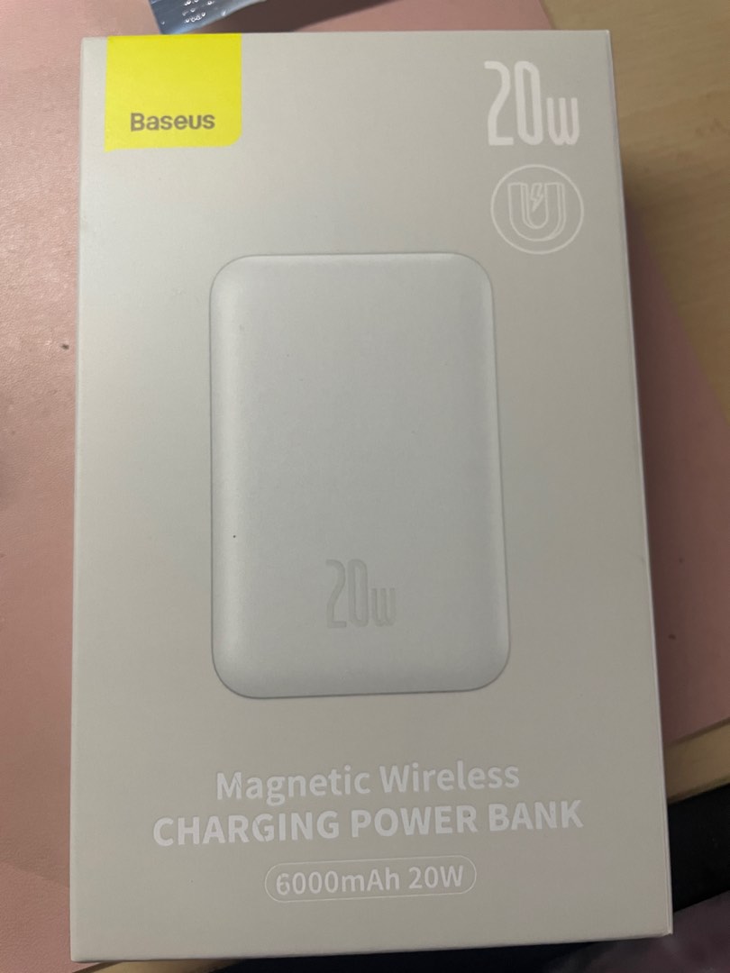 Baseus 6000mAH Magnetic Wireless Powerbank, Mobile Phones & Gadgets ...
