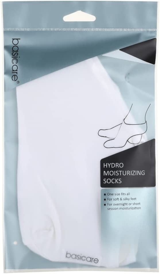 Basicare Hydro Moisturizing Socks, Health & Nutrition, Braces, Support ...