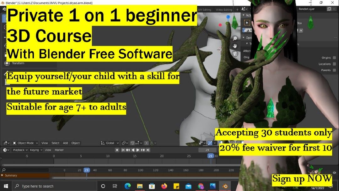 Beginner 3d Blender Tutorial Computers And Tech Desktops On Carousell