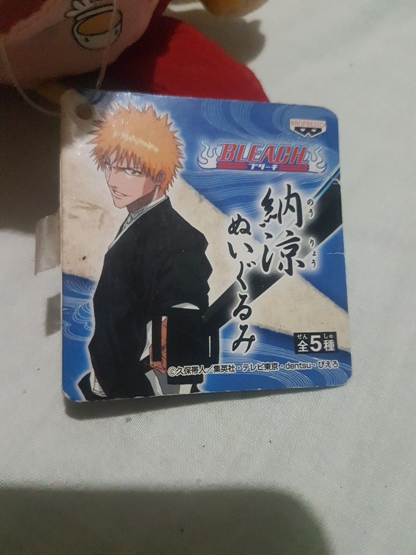 Bleach kon lion in yukata kimono plush with tag on Carousell