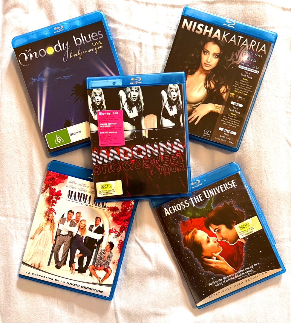 BLU-RAY DISC - MOVIES & MUSICALS, TV & Home Appliances, TV ...