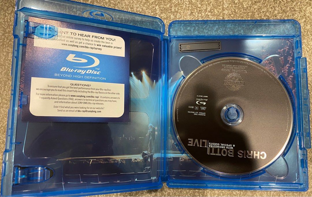 Blu-Ray: jazz, fusion - Chris Botti Live With Orchestra & Special ...