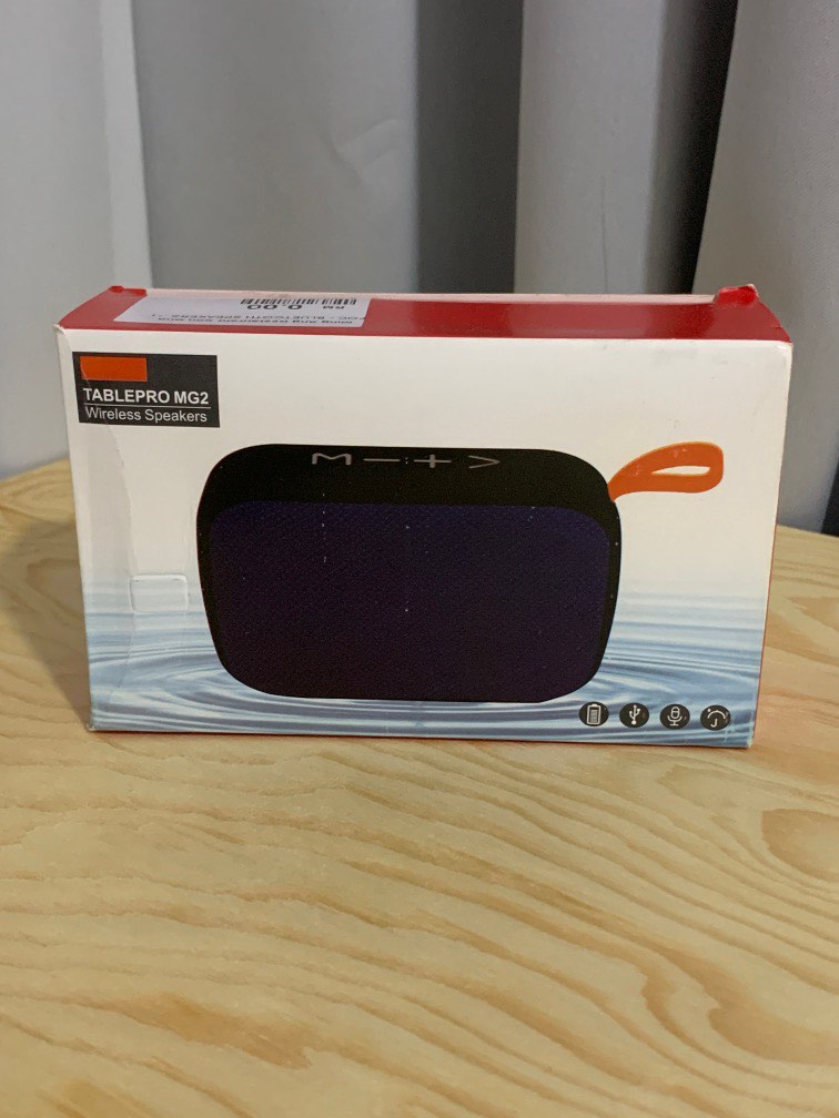 BNIB Tablepro MG2 Wireless Bluetooth Speaker, Audio, Soundbars ...