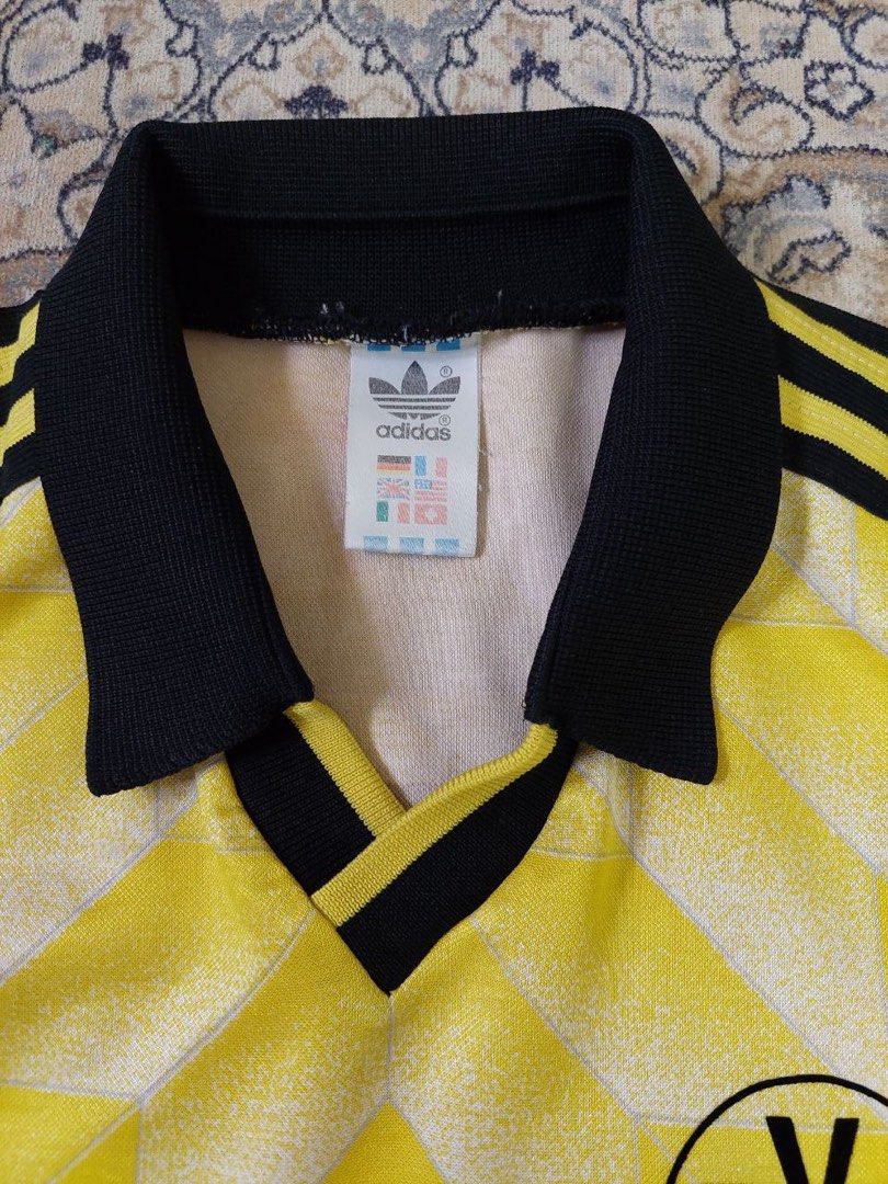 Borussia Dortmund BVB Longsleeve 1988 soccer/football jersey/kit rare ...
