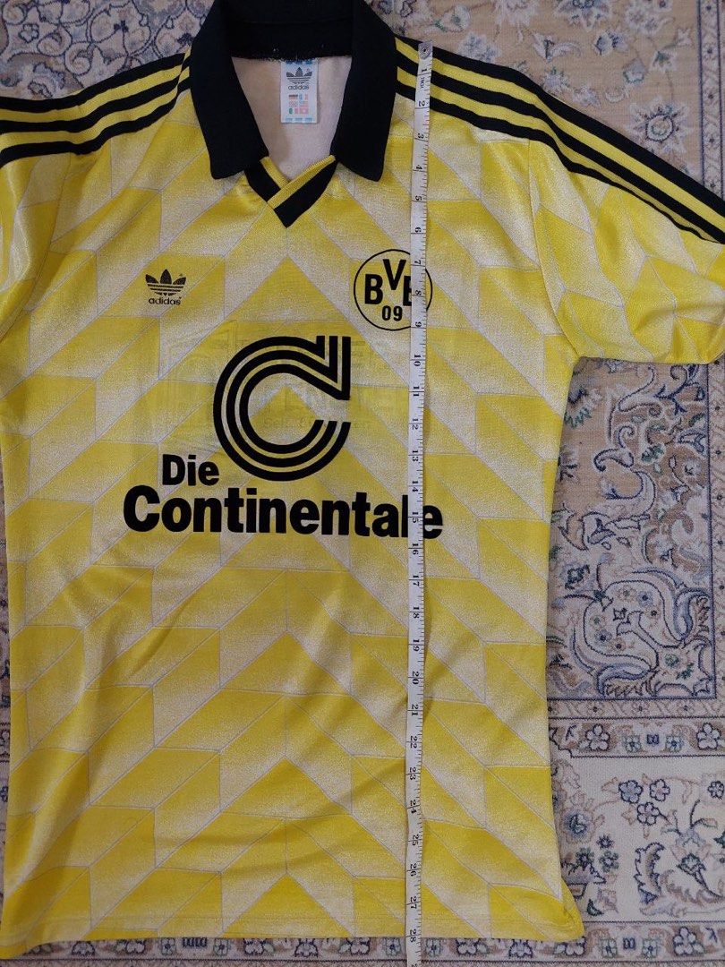 Borussia Dortmund BVB Longsleeve 1988 soccer/football jersey/kit rare ...