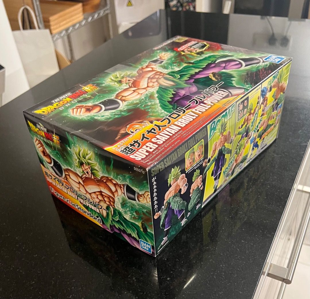 Brand new plastic model, Dragonball "Super Saiyan Broly Full Power ...