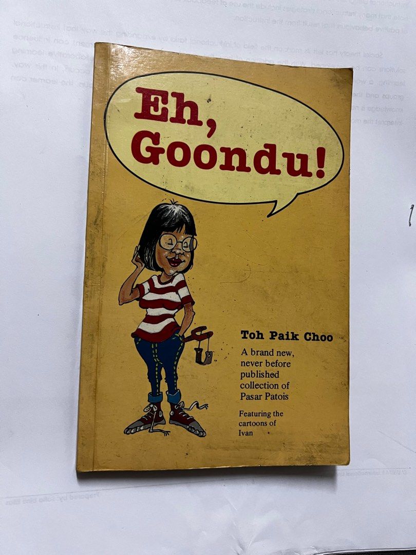 Buku Eh Goondu - Sylvia Toh Paik Choo singapore cartoons book komik ...