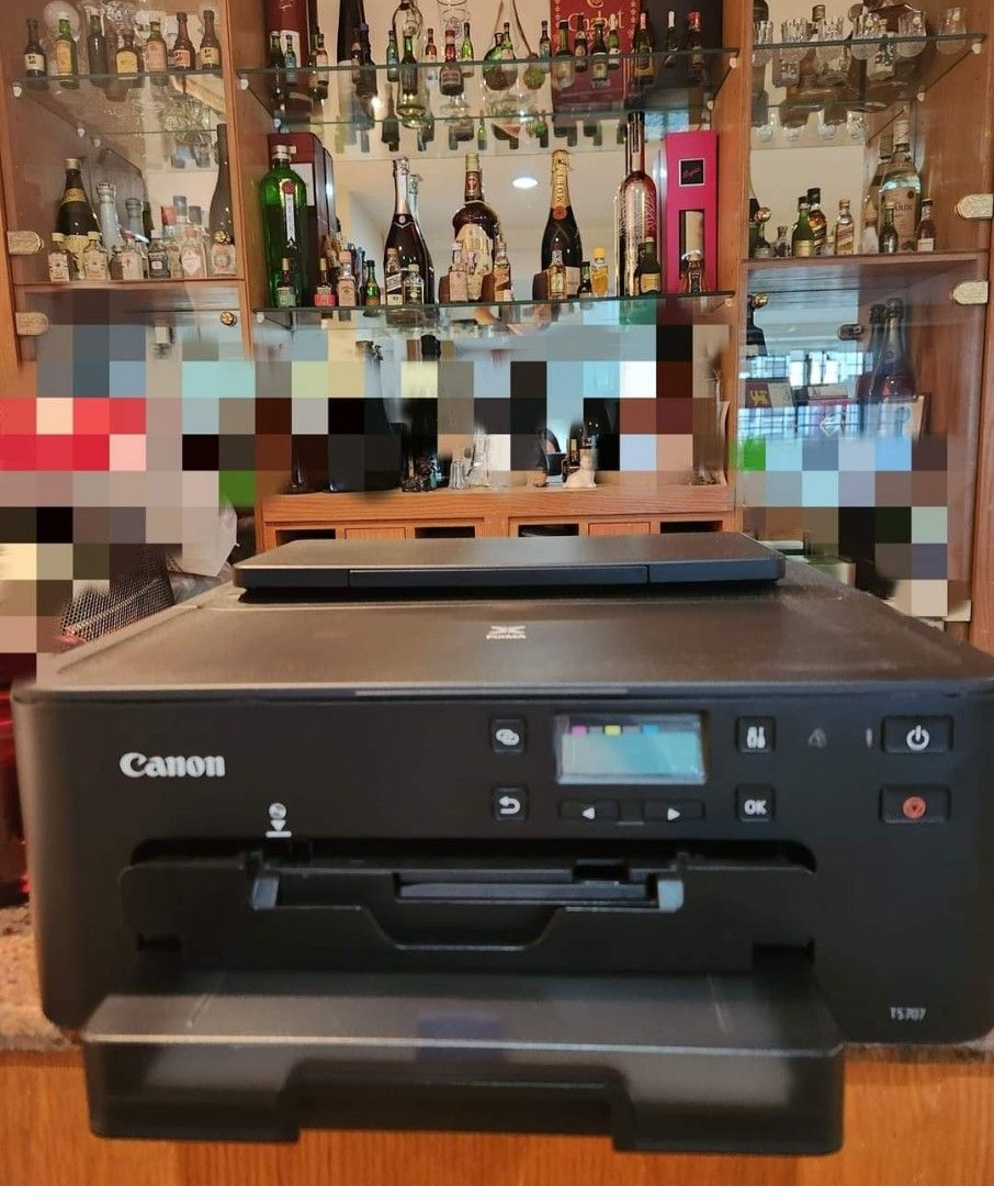 Canon Pixma TS707 Printer, Computers & Tech, Printers, Scanners ...