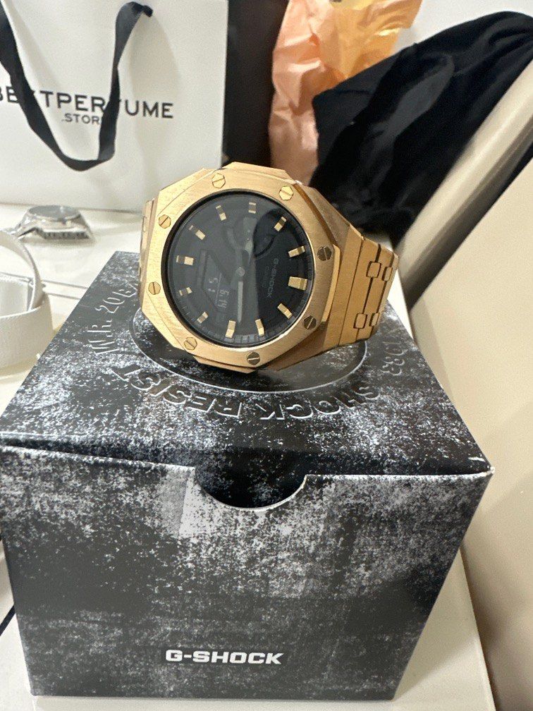 Casio ga2100 AP MOD, Luxury, Watches on Carousell