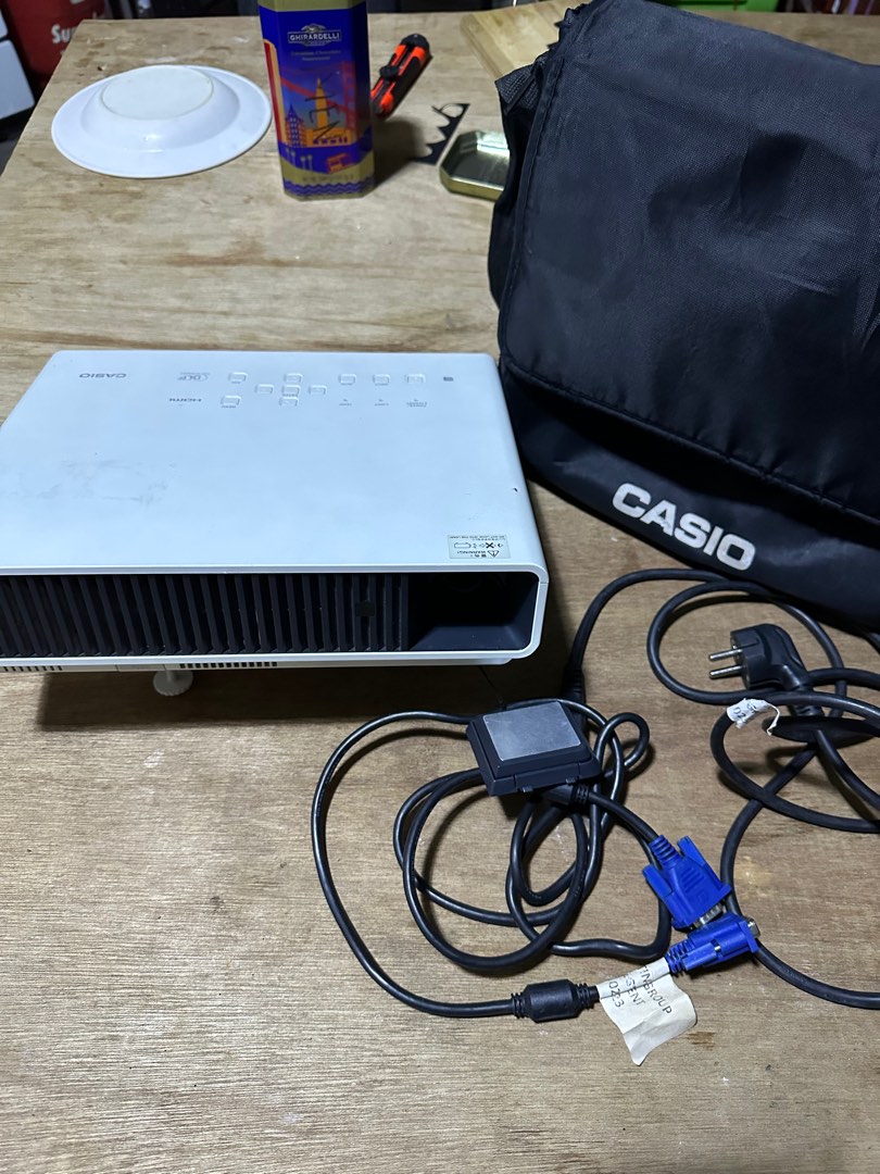 CASIO LASER PROJECTOR HEAVY DUTY 3,000 LUMENS SUPER BRIGHT DISPLAY, TV ...