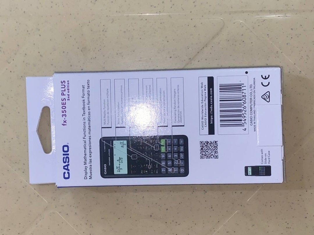 Casio Scientific Calculator (fx-350ES PLUS) 2nd edition, Mobile Phones ...