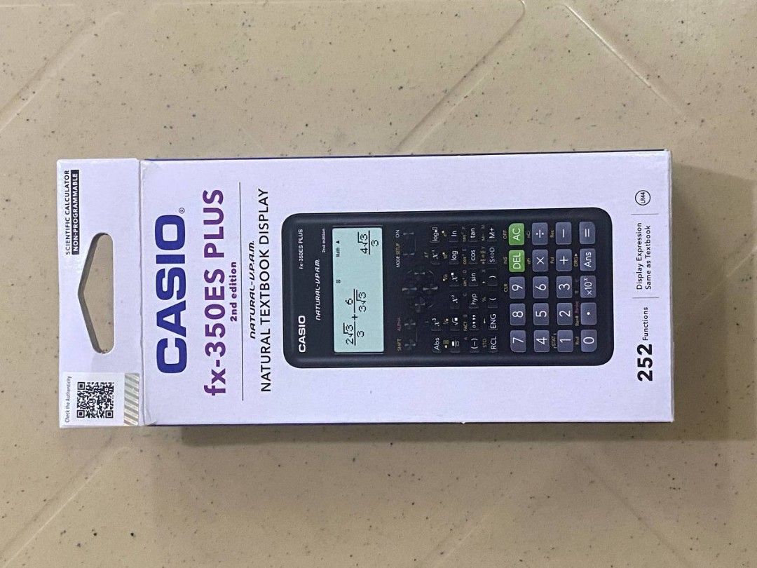 Casio Scientific Calculator (fx-350ES PLUS) 2nd edition, Mobile Phones ...