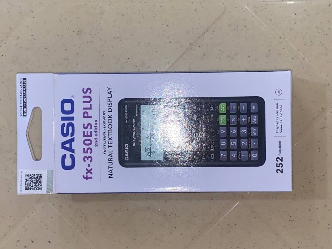 Casio Scientific Calculator (fx-350ES PLUS) 2nd edition, Mobile Phones ...