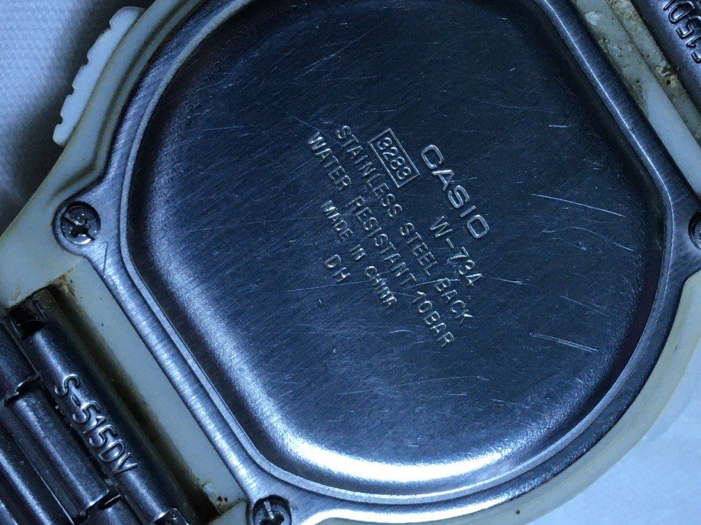 casio W-734 quartz authentic, Men's Fashion, Watches & Accessories ...