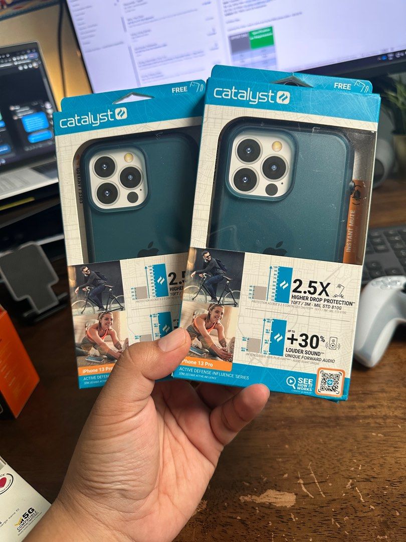 Catalyst Influence for iPhone 13 Pro - Blue/Clear, Mobile Phones ...