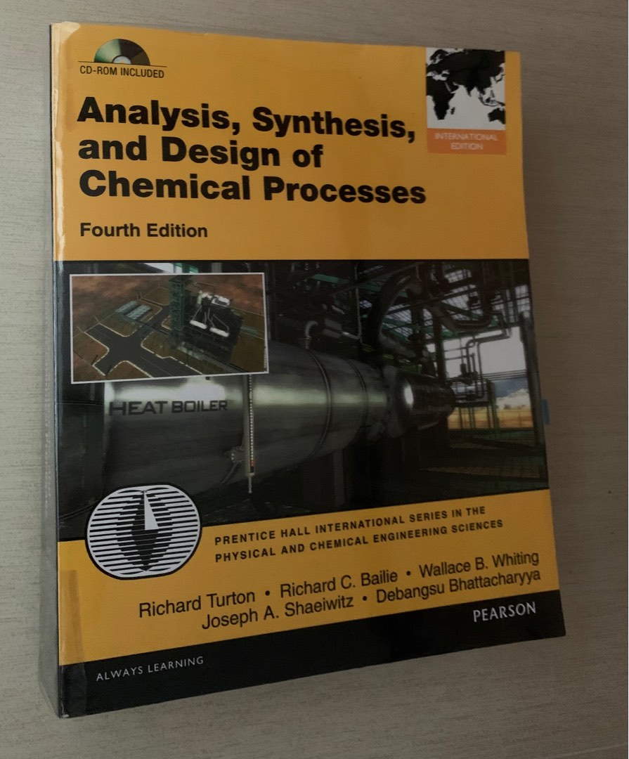Analysis, synthesis and design of chemical processes , Hobbies & Toys ...