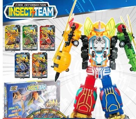 Children's Toys Fit Transformers Insect Team, Hobbies & Toys, Toys ...