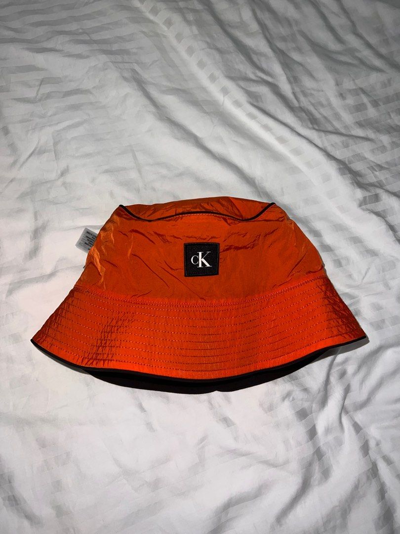 CK Reversible bucket hat, Men's Fashion, Watches & Accessories, Caps ...