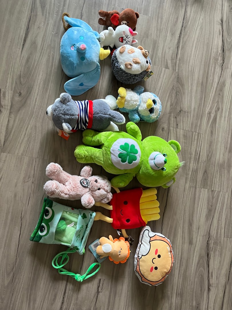 Claw machine soft toys plushies, Hobbies & Toys, Toys & Games on Carousell