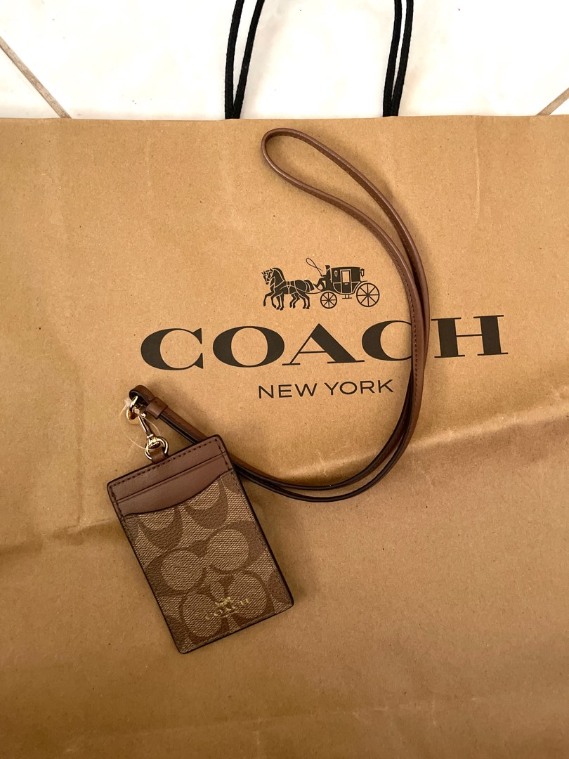 COACH ID lanyard on Carousell