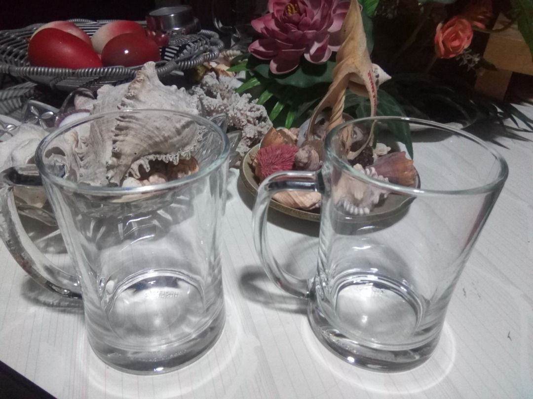Collectible Vintage Ikea Glass Beer Mugs Supersized on Carousell