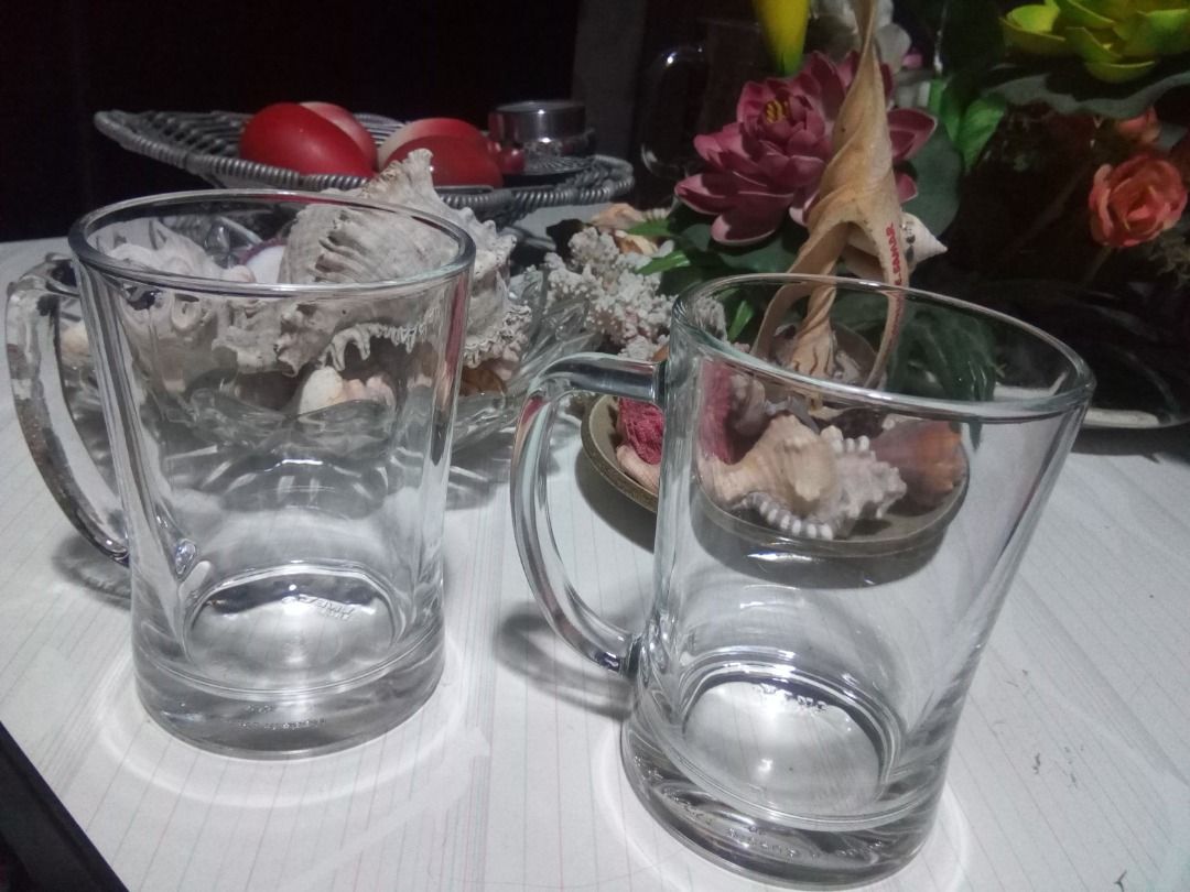 Collectible Vintage Ikea Glass Beer Mugs Supersized on Carousell