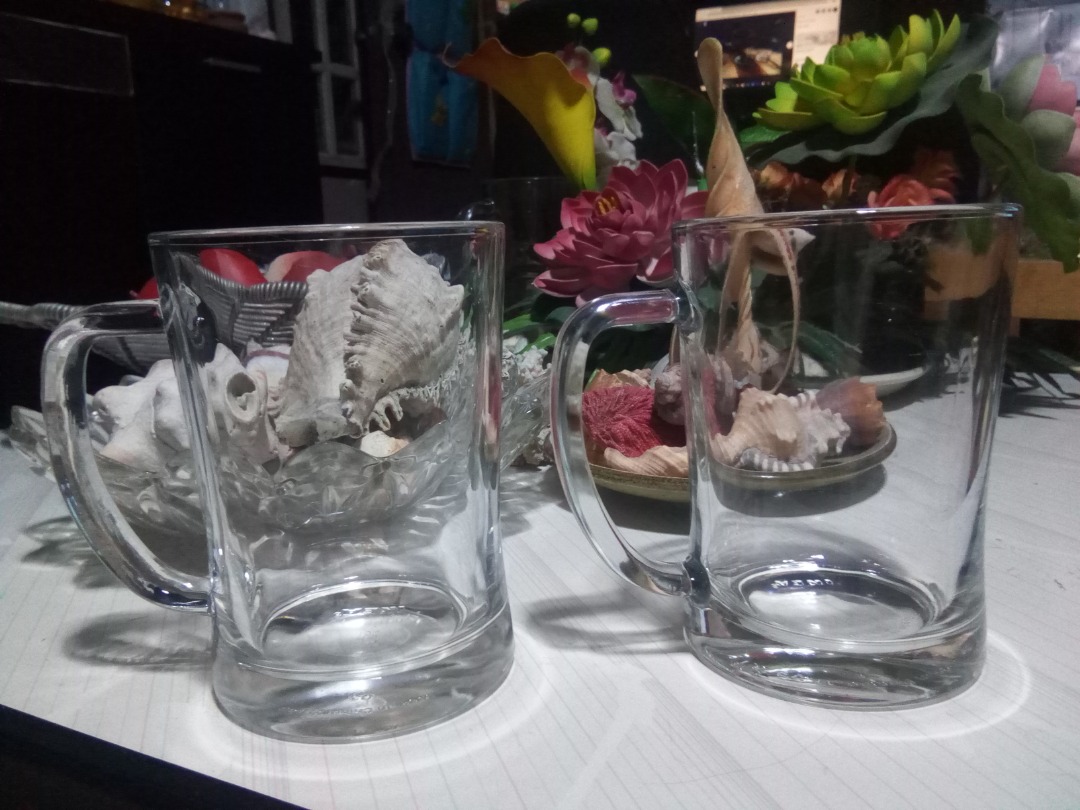 Collectible Vintage Ikea Glass Beer Mugs Supersized on Carousell