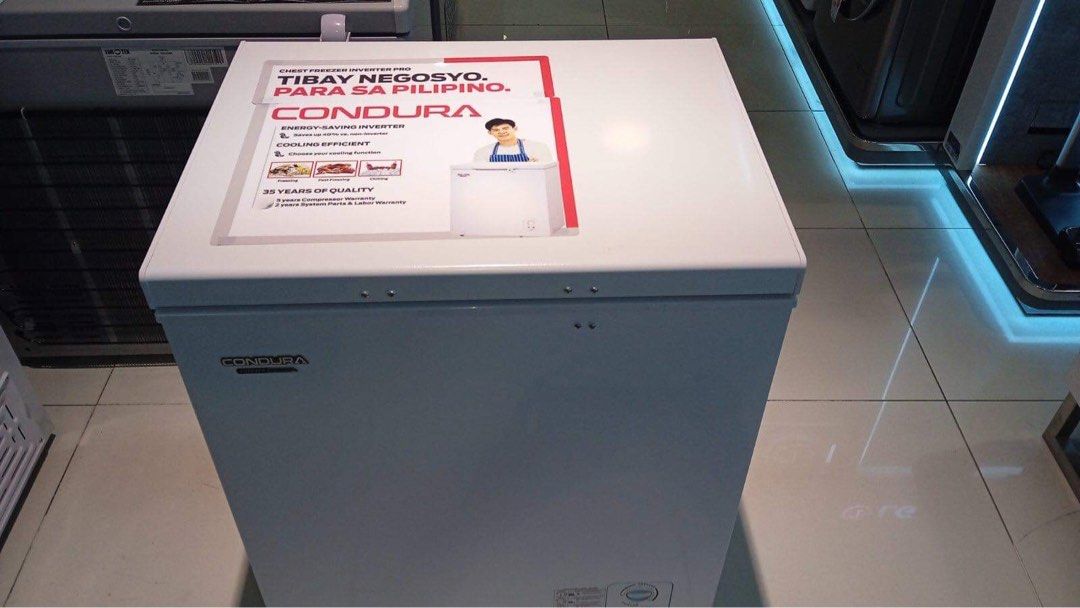 CONDURA INVERTER CHEST FREEZER, TV & Home Appliances, Kitchen ...