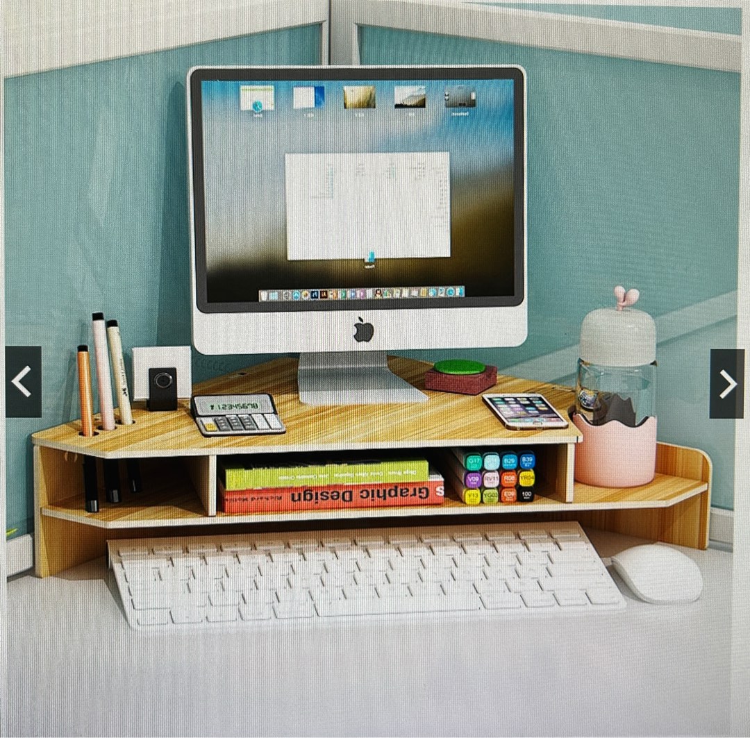 Corner desktop riser, Computers & Tech, Parts & Accessories, Other ...