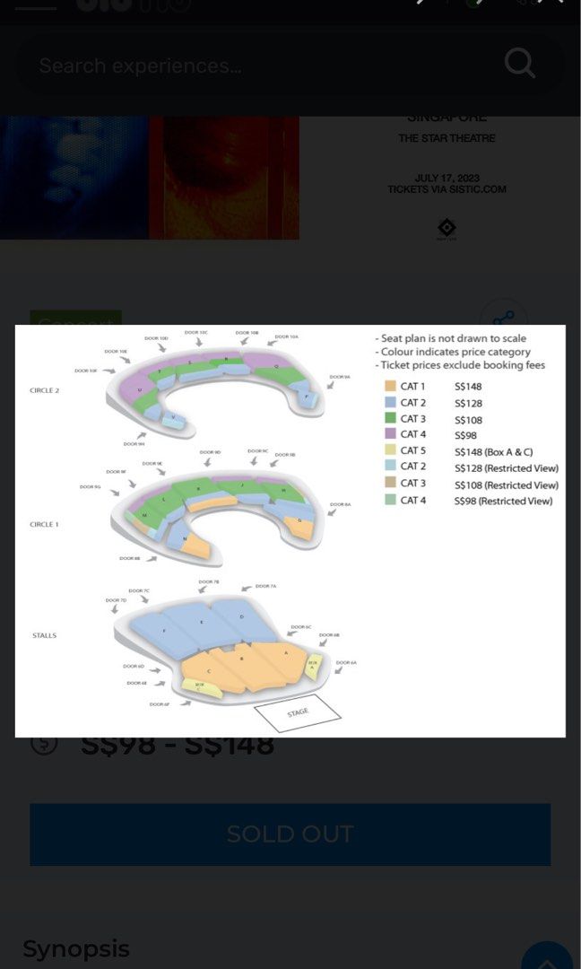 Daniel Caesar Superpowers Singapore Tickets, Tickets & Vouchers, Event Tickets on Carousell