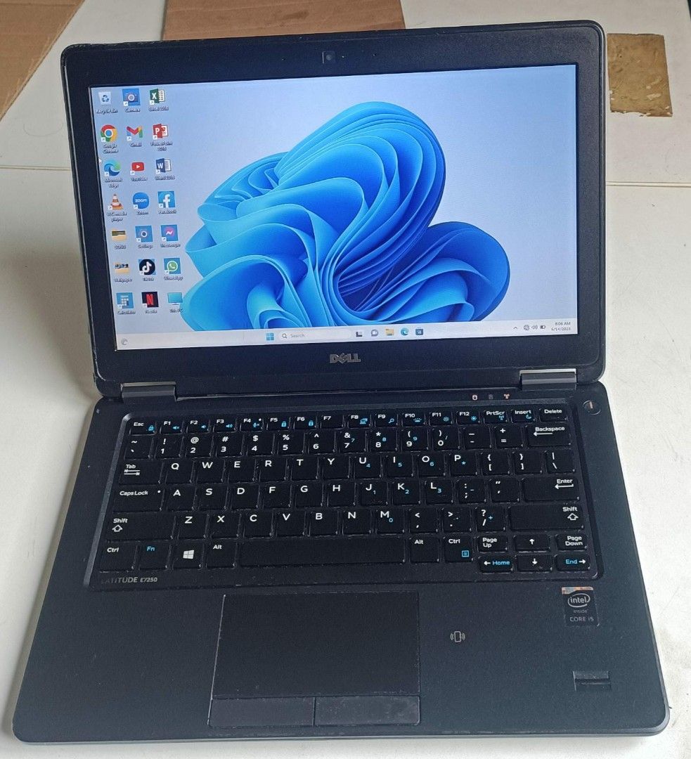 Dell Latitude Intel Core i5 5th Gen Ram 8GB SSD 256GB Display 12.6 ...