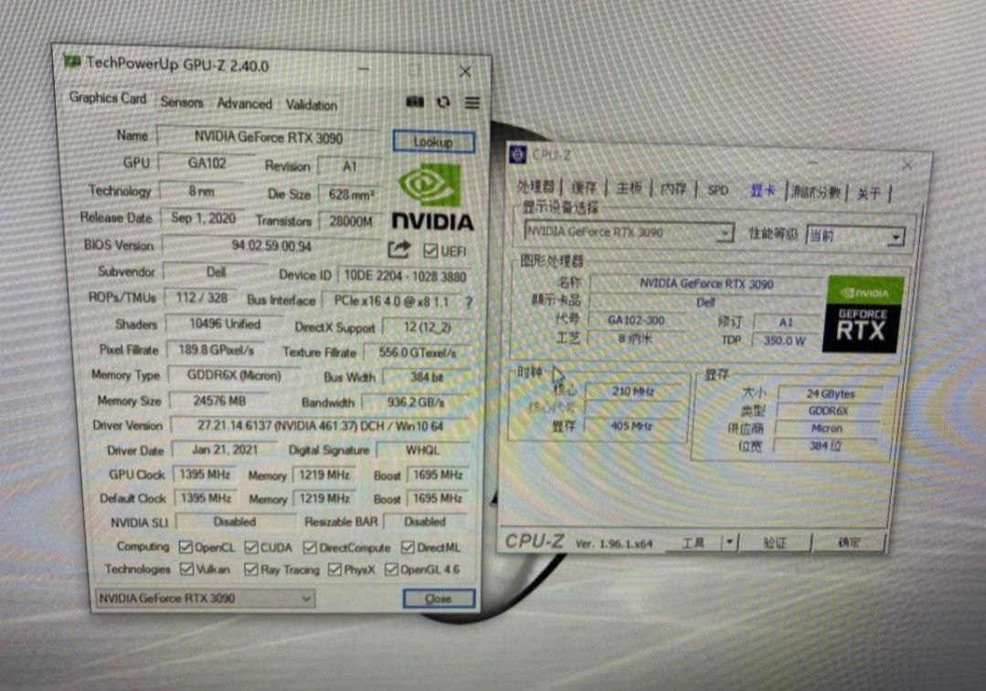 Dell Rtx 3090 24GB Gddr6X Oem Grafic Card, Computers & Tech, Parts ...