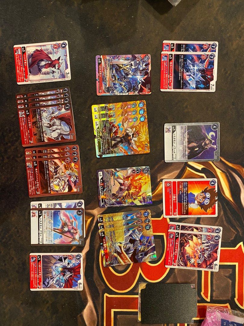 Digimon TCG Jesmon deck, Hobbies & Toys, Toys & Games on Carousell