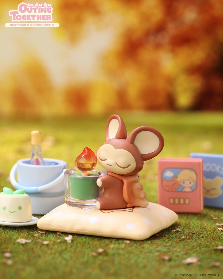 Dimoo Go On An Outing Together Drink Freely, Hobbies & Toys, Toys ...