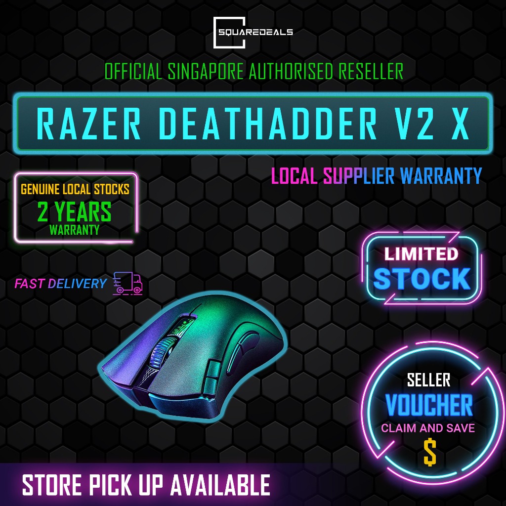 SEPT PROMO | Razer DeathAdder V2 X HyperSpeed Ultra Fast Wireless ...