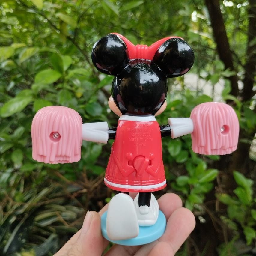 DISNEY Minnie Mouse Cheering dancer Figure on Carousell