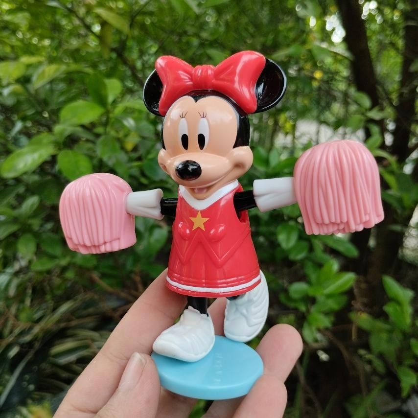 DISNEY Minnie Mouse Cheering dancer Figure on Carousell