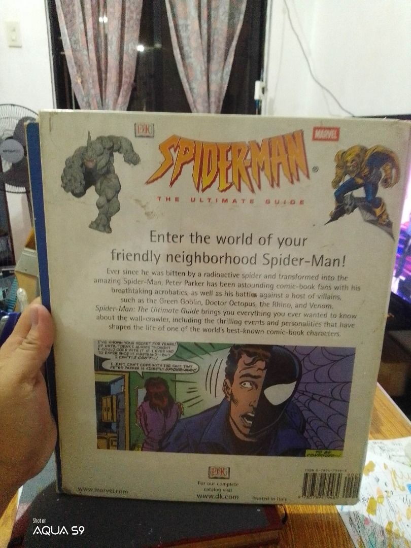 DK ULTIMATE GUIDE SPIDER-MAN HARD COVER BOOK on Carousell DK ULTIMATE GUIDE SPIDER-MAN HARD COVER BOOK on Carousell